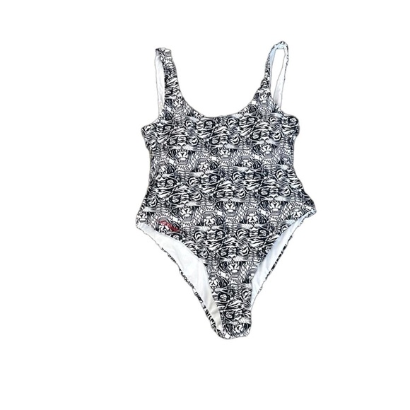 Ed Hardy | Swim | Ed Hardy Snow Tiger High Cut Swim Suit | Poshmark